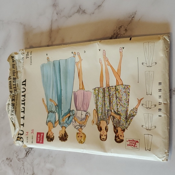 Butterick | Other | Vintage 95s 1960s Uncut Pattern By Simplicity ...